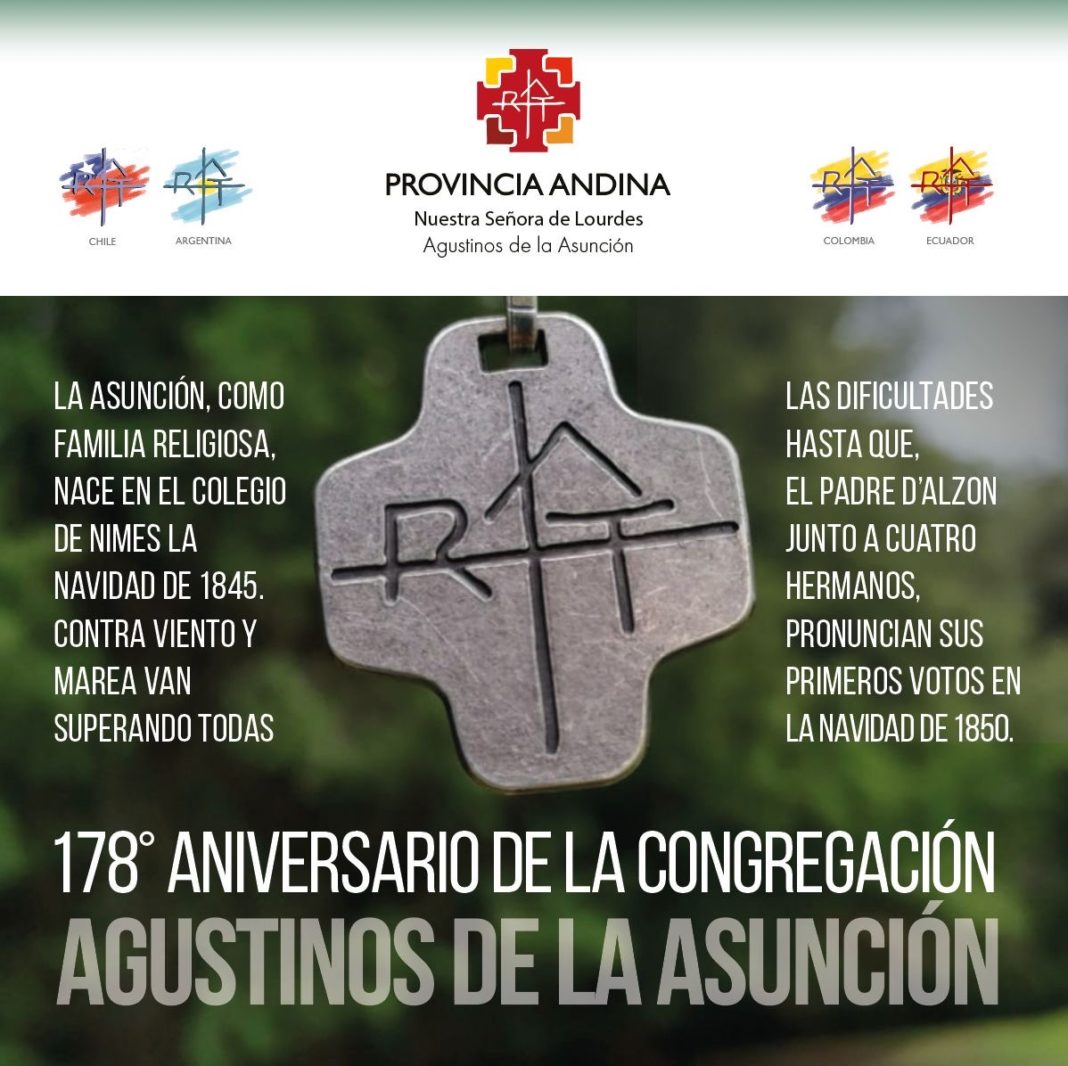 178° Aniversario de la Congregación Agustinos de la Asunción | Soy Asuncionista